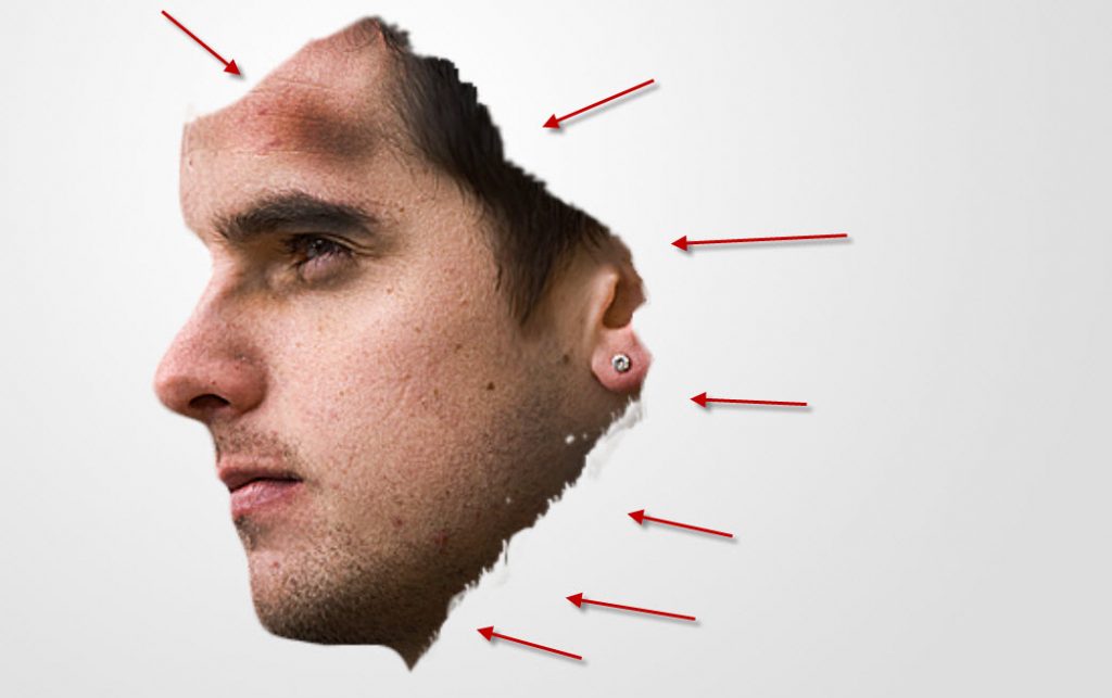Create Cyborg Human Face Photo Manipulation in Photoshop - PSD Vault