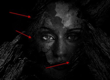 Create Rocky Face Manipulation with Abstract Lighting Effect in ...