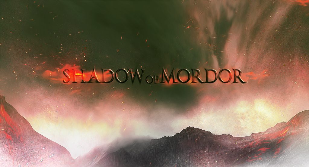 Create Dark Text Effect Inspired by "Middle Earth: Shadow of Mordor ...