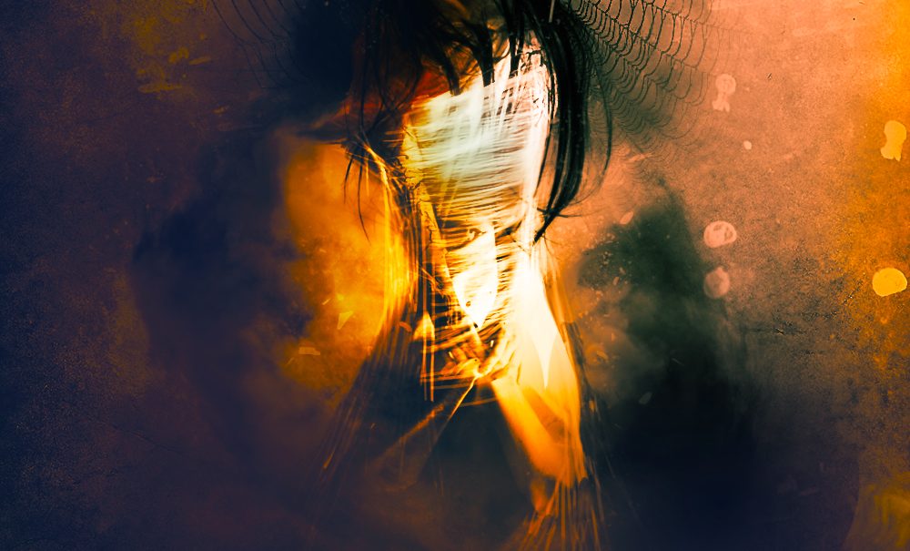 Create a Lady Trapped in Spider Web Surreal Scene in Photoshop - PSD Vault