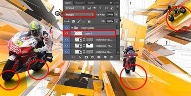 How to Create Surreal Motorbike Racing Art in Photoshop