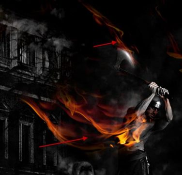 Photo Manipulation of a Warrior in Battle in Photoshop - PSD Vault