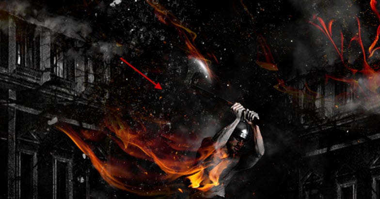 Photo Manipulation of a Warrior in Battle in Photoshop - PSD Vault