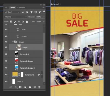 Using Artboard Tool in Photoshop CC to Design Multiple Size Web Banners ...