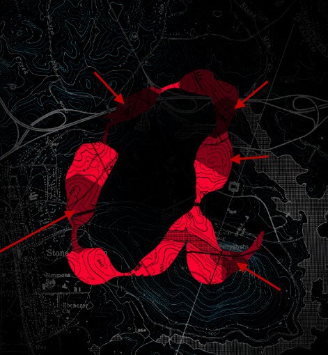 Create Unique Abstract Text Effect using a Topographic Map Overlay ...