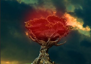 Create Surreal Floating Tree Above Ocean in Photoshop - PSD Vault