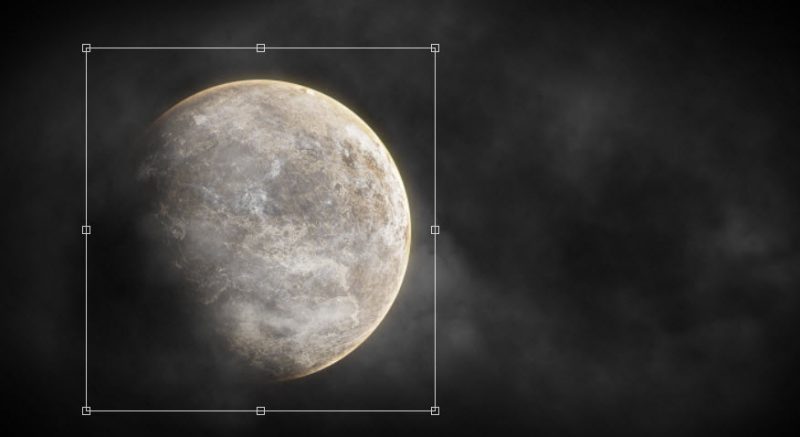 How to Create Ruined Planet Effect in Photoshop