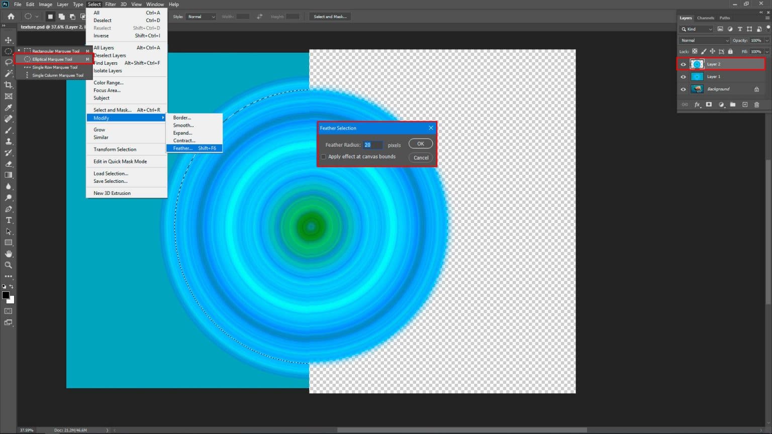 How to Draw Water Ripples Effect in Photoshop - PSD Vault