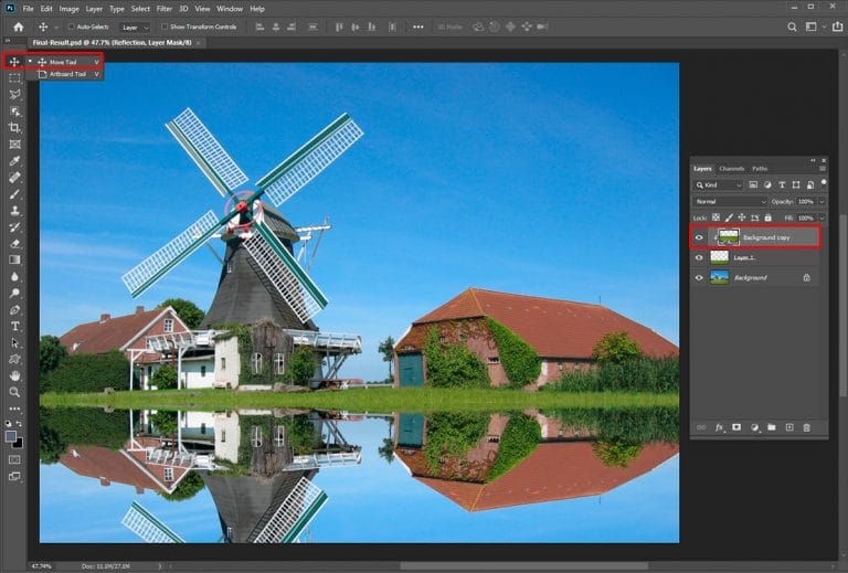 How to Create Perfect Water Reflection Effect in Photoshop