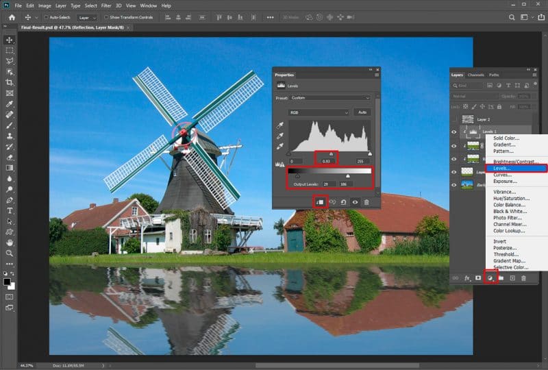 How to Create Perfect Water Reflection Effect in Photoshop
