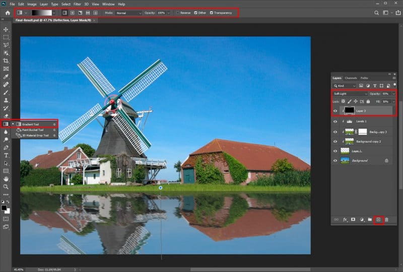 How to Create Perfect Water Reflection Effect in Photoshop