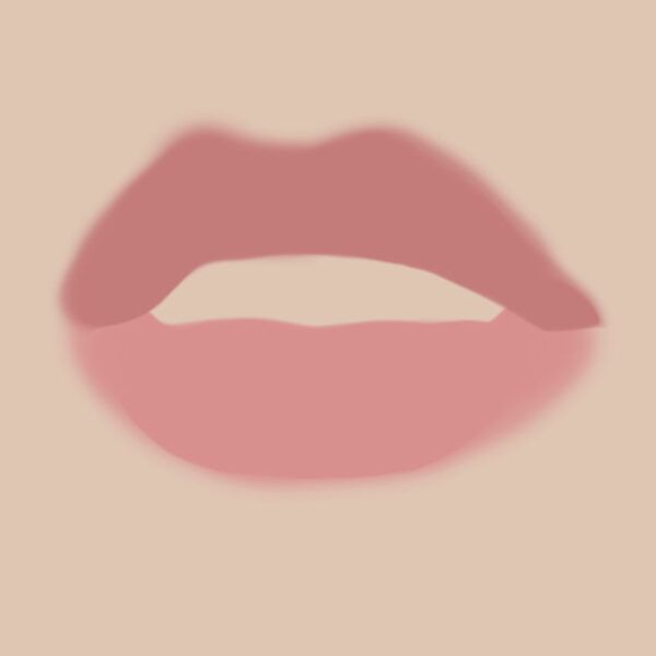 How to Draw Realistic Lips Step by Step In Photoshop - PSD Vault