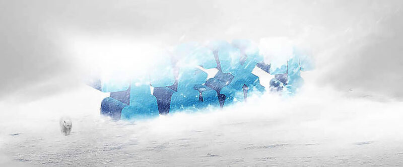How to Design Arctic Text Effect in Photoshop - PSD Vault