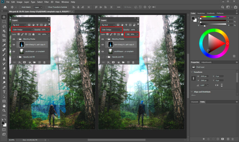 How to Blend Two Images Together in Photoshop - PSD Vault