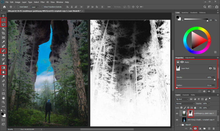 How to Blend Two Images Together in Photoshop - PSD Vault