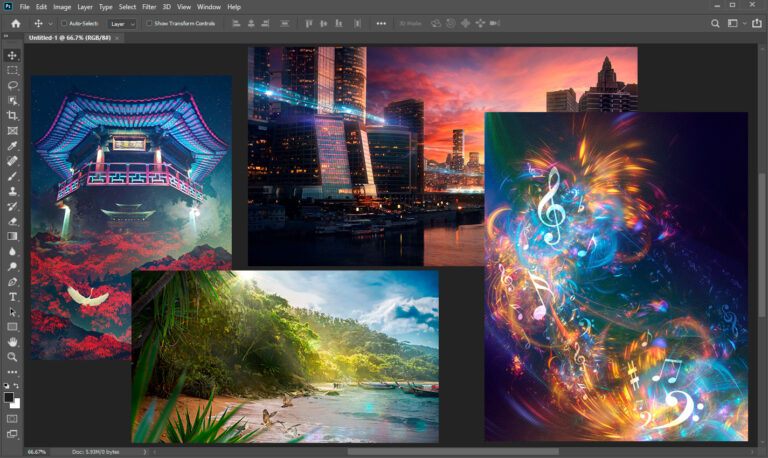 How to Blend Two Images Together in Photoshop - PSD Vault