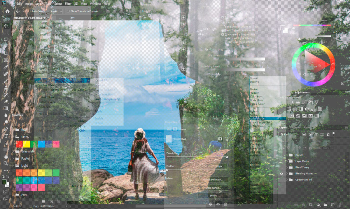 How to Blend Two Images Together in Photoshop