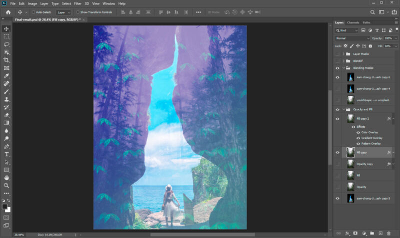 How to Blend Two Images Together in Photoshop - PSD Vault