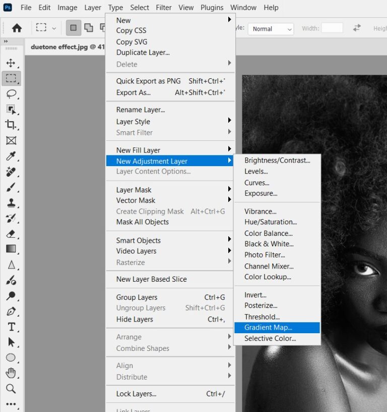 How to Create a Duotone Effect in Photoshop with Gradient Maps
