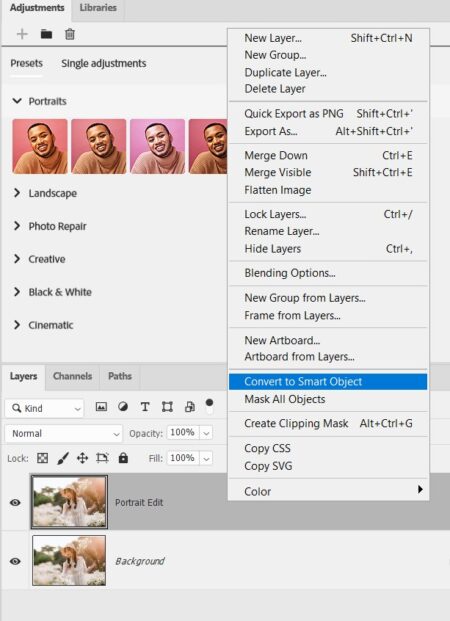 How to Edit Non-Destructively with Smart Objects & Neural Filters in ...