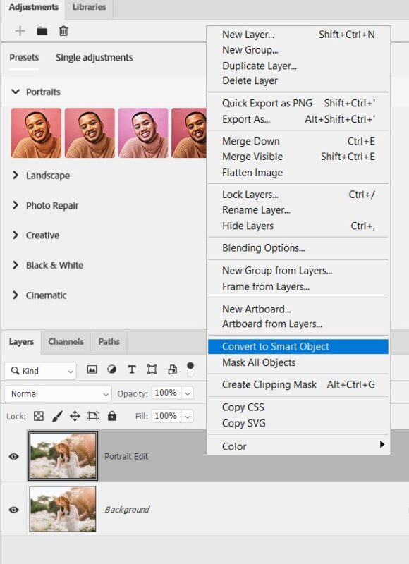 How to Edit Non-Destructively with Smart Objects & Neural Filters in ...