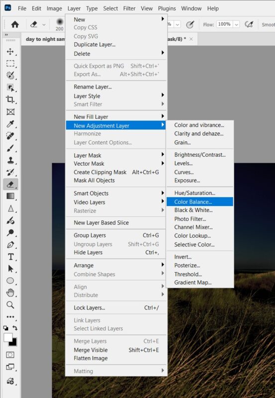 How to Turn Day to Night in Photoshop: 2 Complete Methods